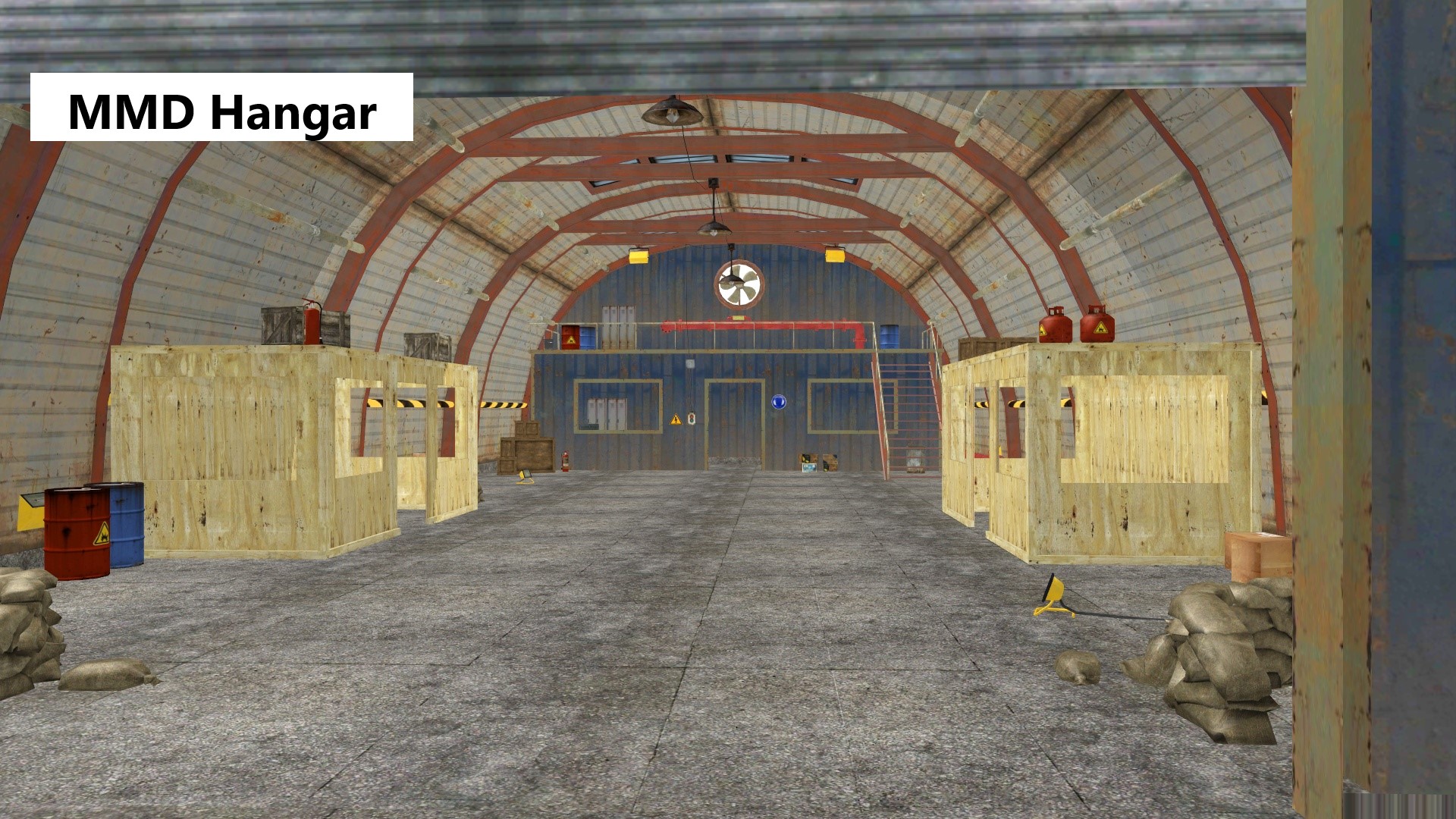 (MMD)Hangar by Leberx44qa on DeviantArt