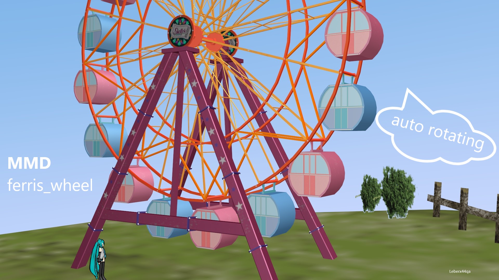 (MMD)ferris wheel by Leberx44qa on DeviantArt