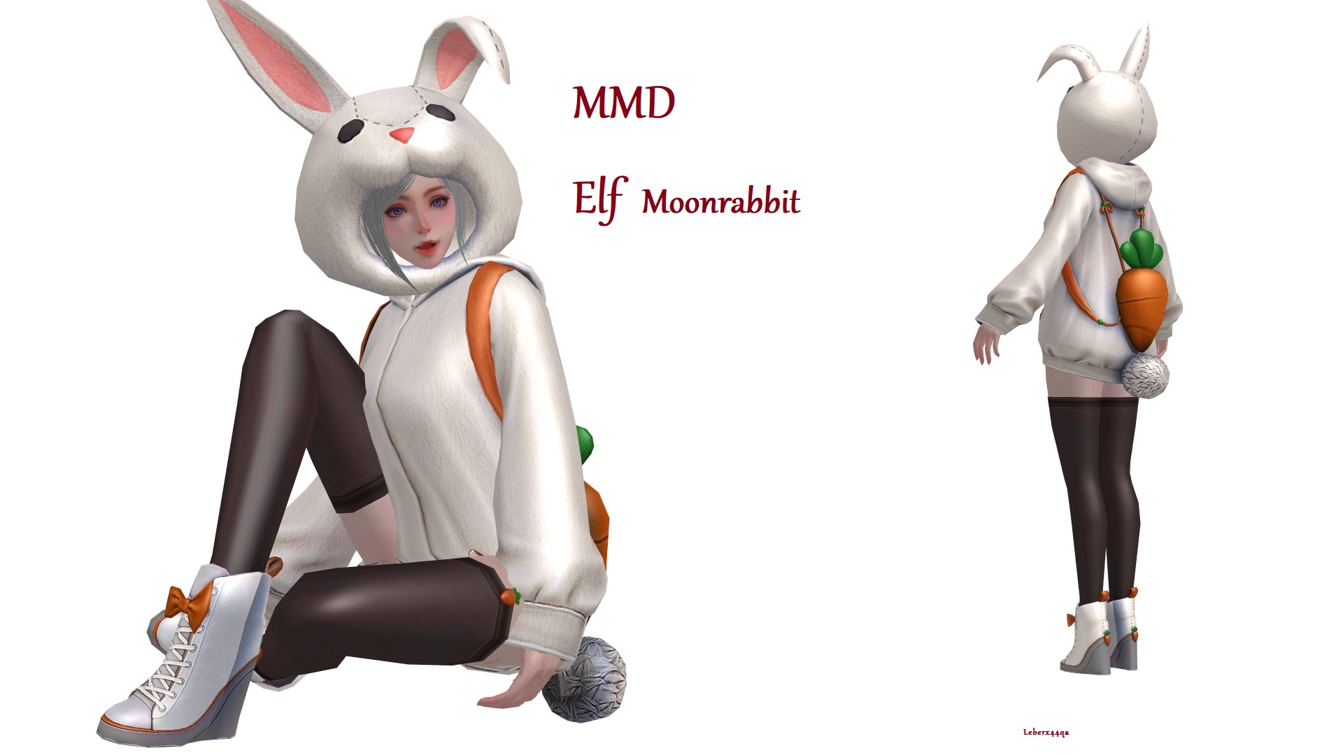 (MMD) Elf_MoonRabbit by Leberx44qa on DeviantArt