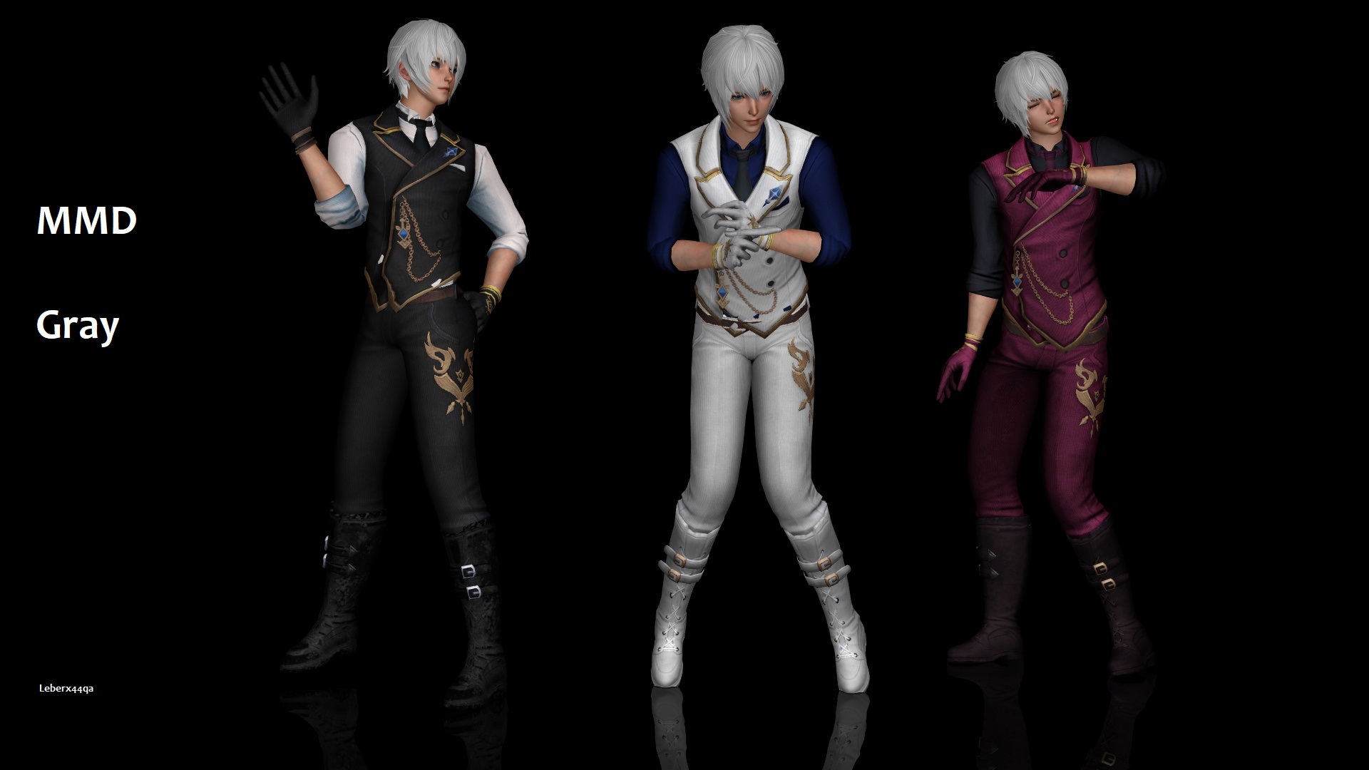 (MMD)Gray by Leberx44qa on DeviantArt