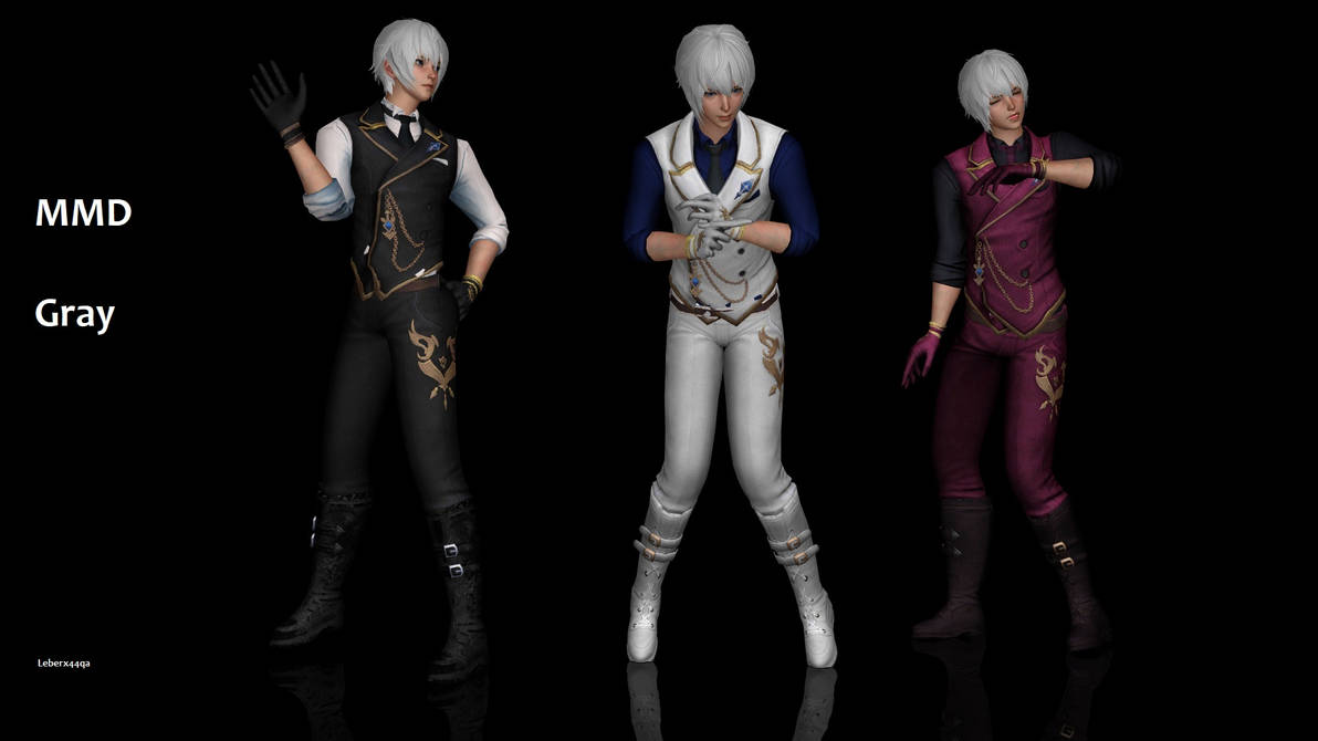(MMD)Gray by Leberx44qa on DeviantArt