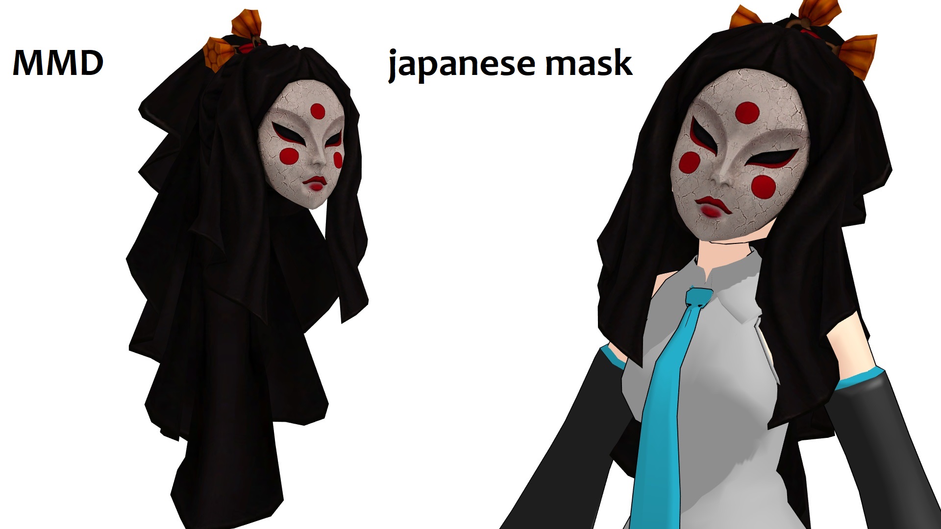 (MMD)japanese mask by Leberx44qa on DeviantArt