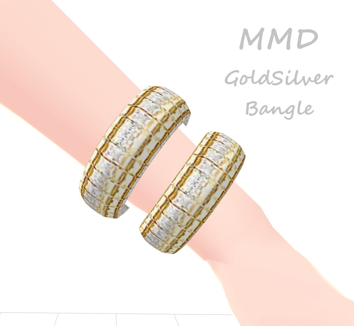 (MMD)GoldSilver Bangle by Leberx44qa on DeviantArt