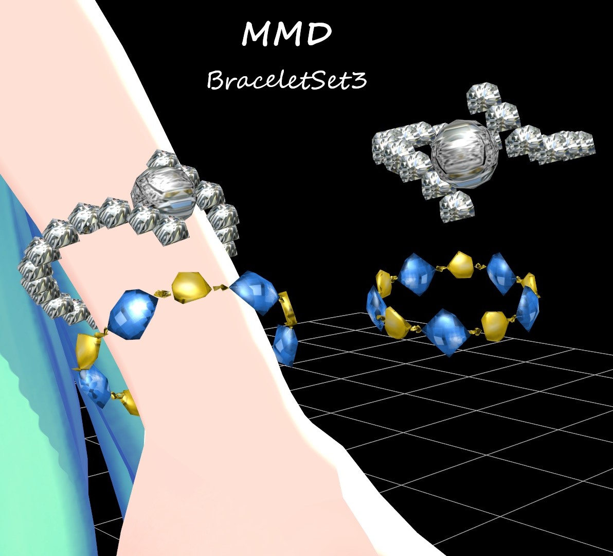 (MMD)BraceletSet3 by Leberx44qa on DeviantArt