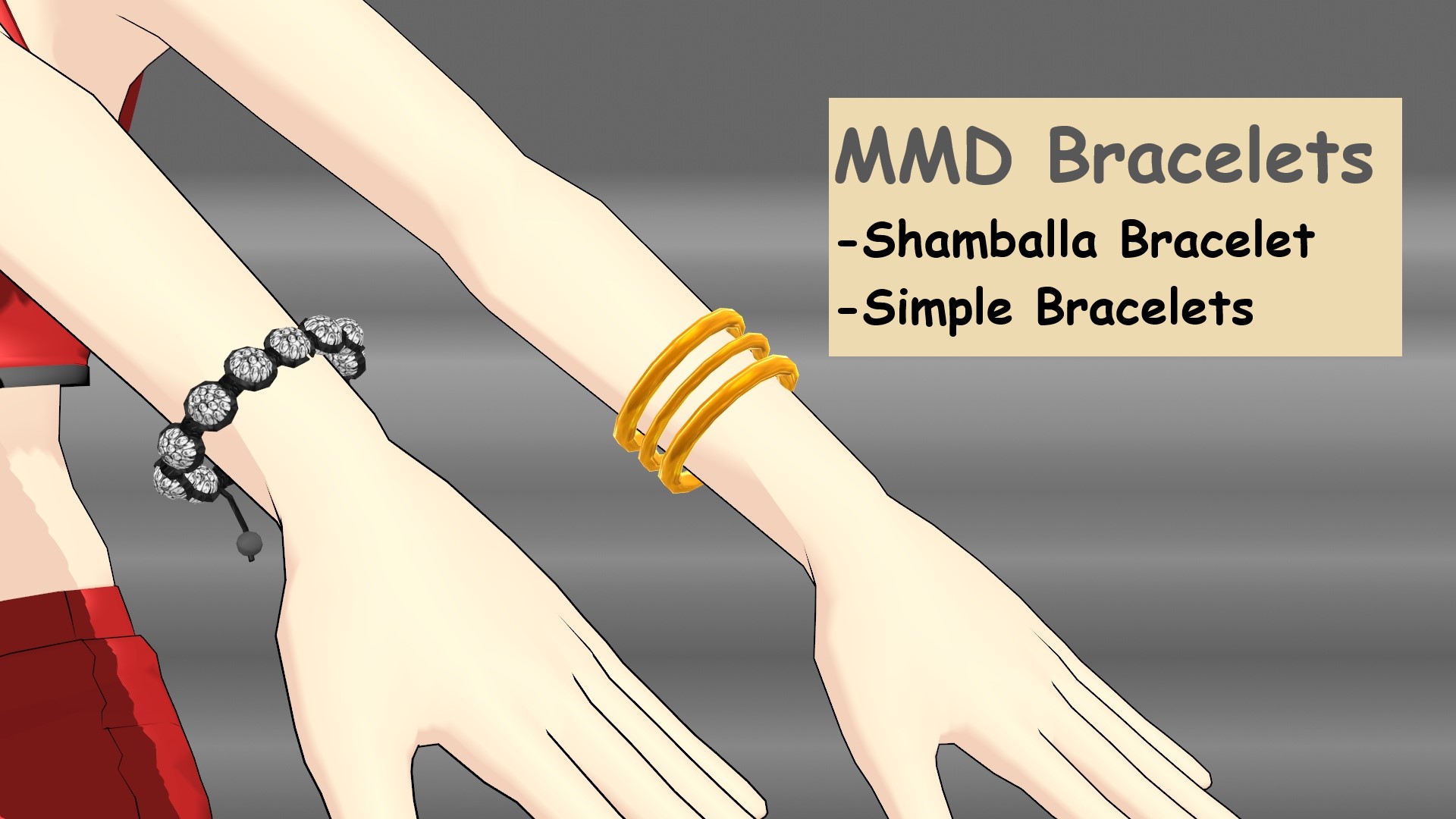(MMD) BraceletSet4 by Leberx44qa on DeviantArt