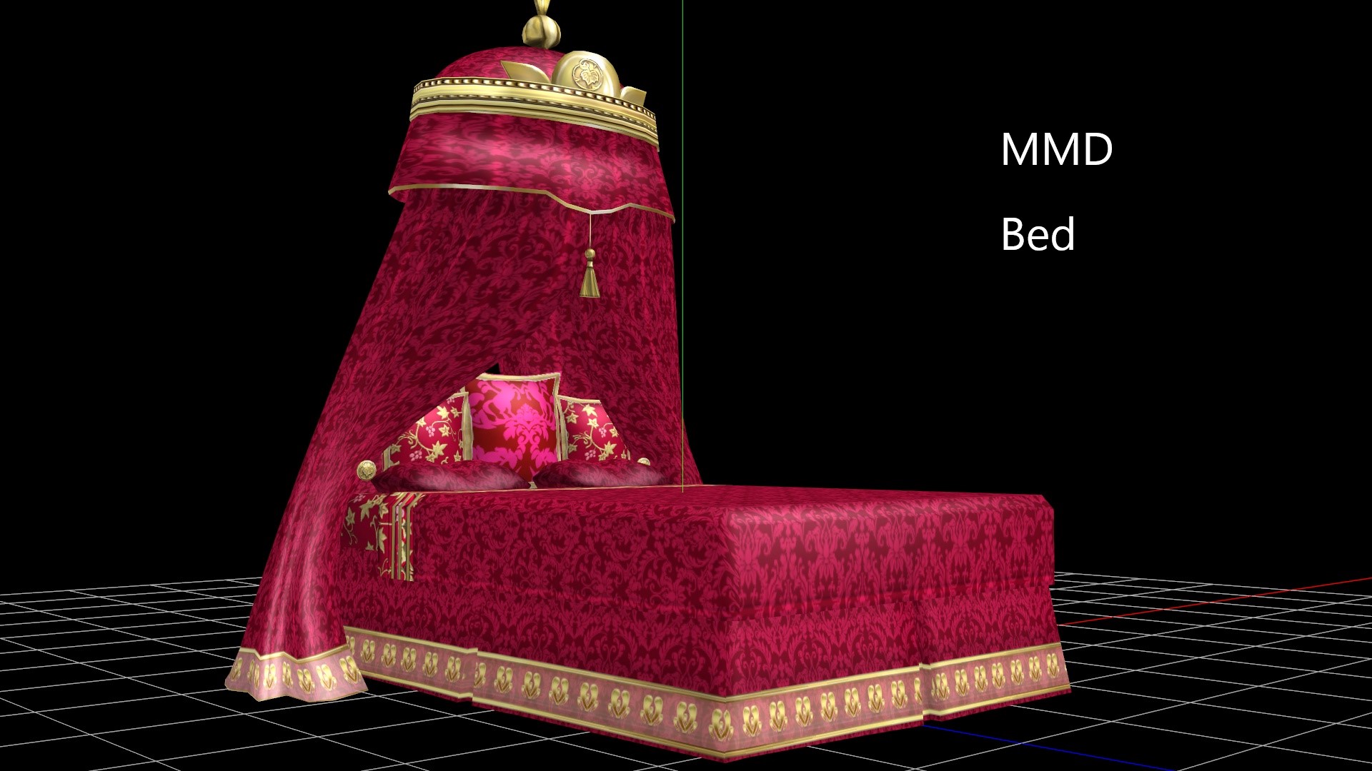 MMD bed by Leberx44qa on DeviantArt