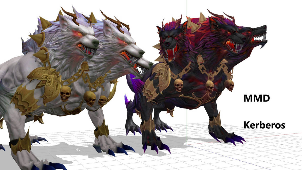 (MMD)Kerberos by Leberx44qa on DeviantArt