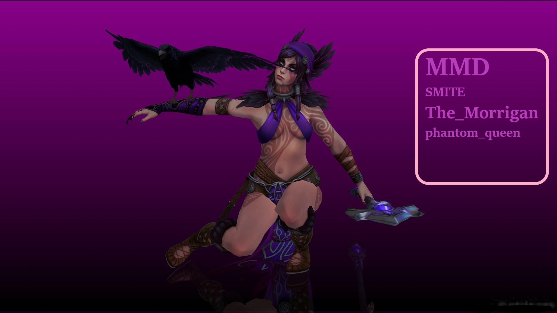 (MMD) The Morrigan phantom queen by Leberx44qa on DeviantArt