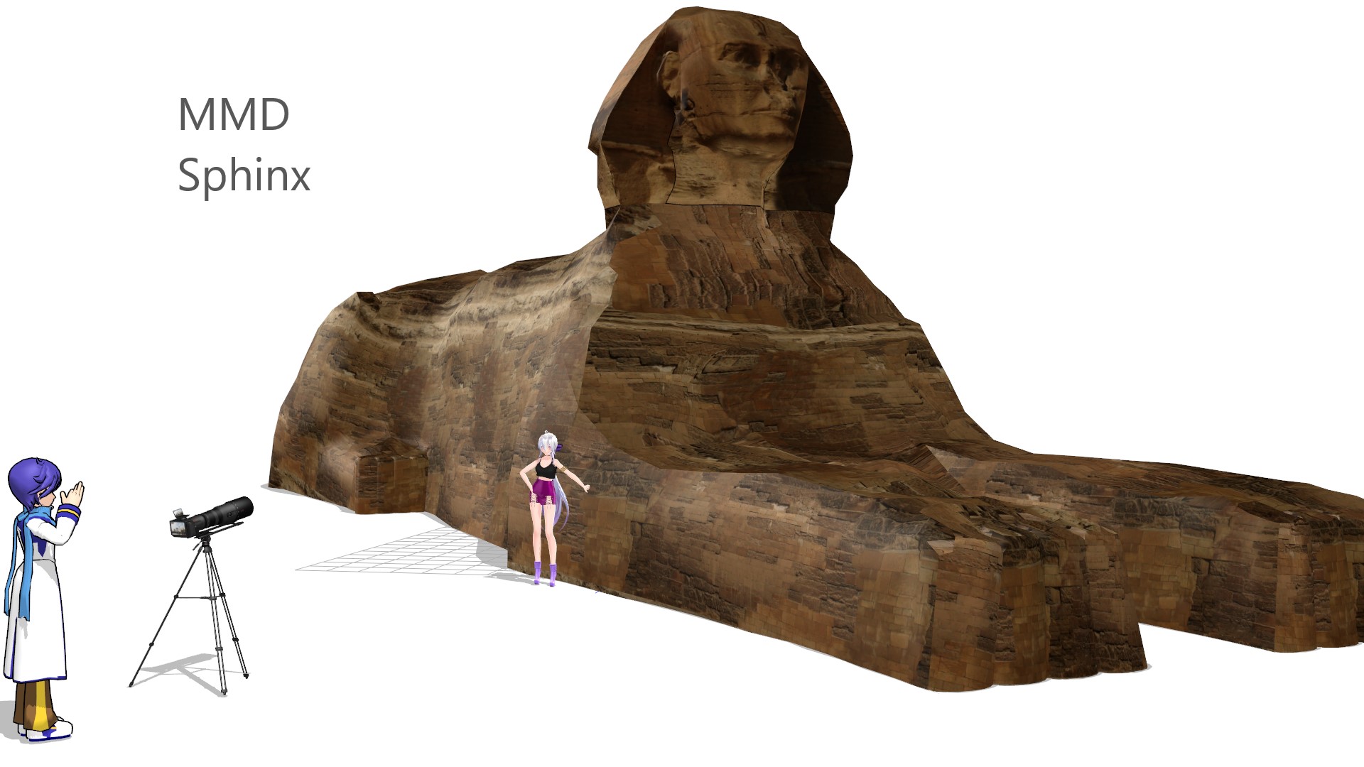 (MMD)Sphinx by Leberx44qa on DeviantArt
