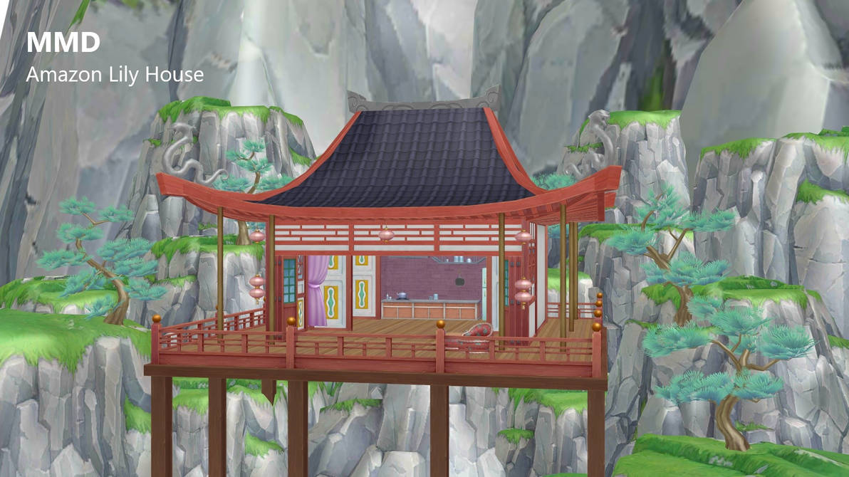 (MMD)Amazon Lily House by Leberx44qa on DeviantArt