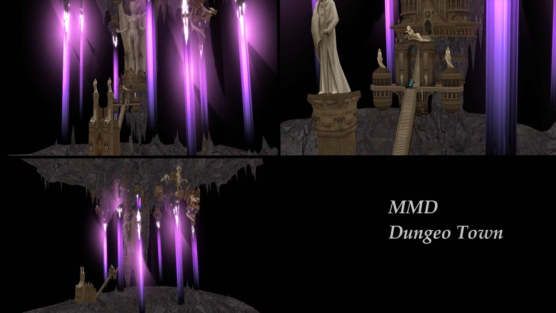 (MMD)dungeo_town by Leberx44qa on DeviantArt