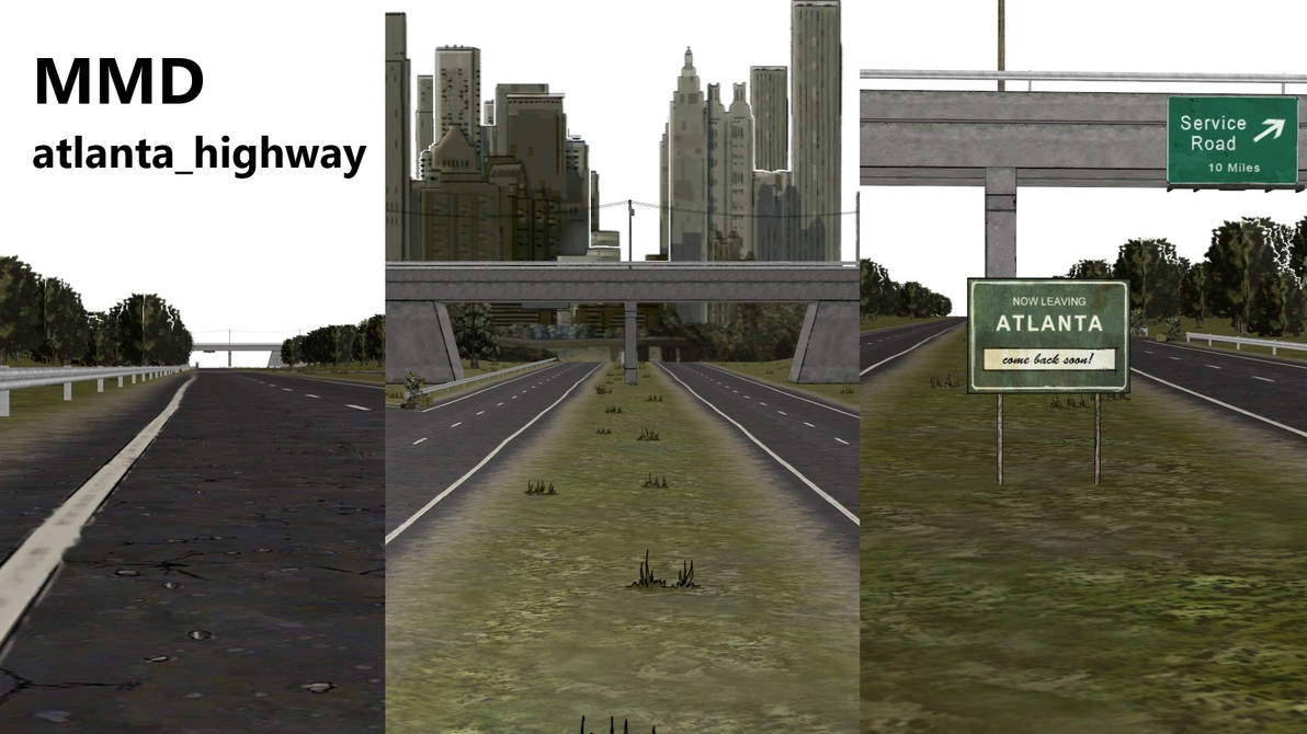 MMD Atlanta Highway by Leberx44qa on DeviantArt
