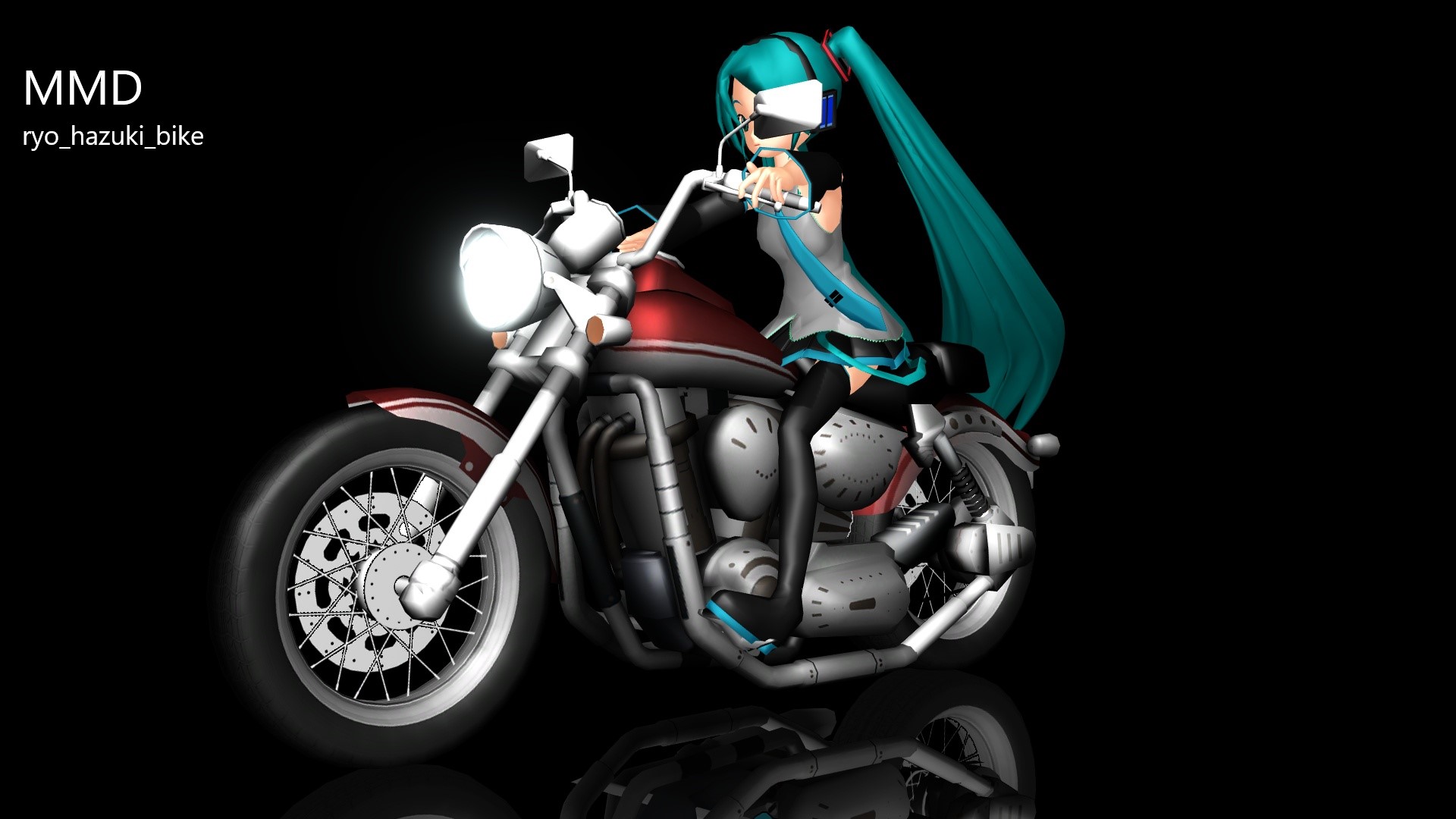 (MMD) ryo_hazuki_bike by Leberx44qa on DeviantArt