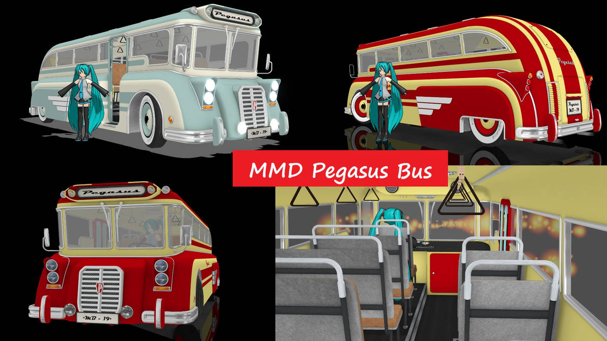 (MMD)Bus Pegasus(updated) by Leberx44qa on DeviantArt