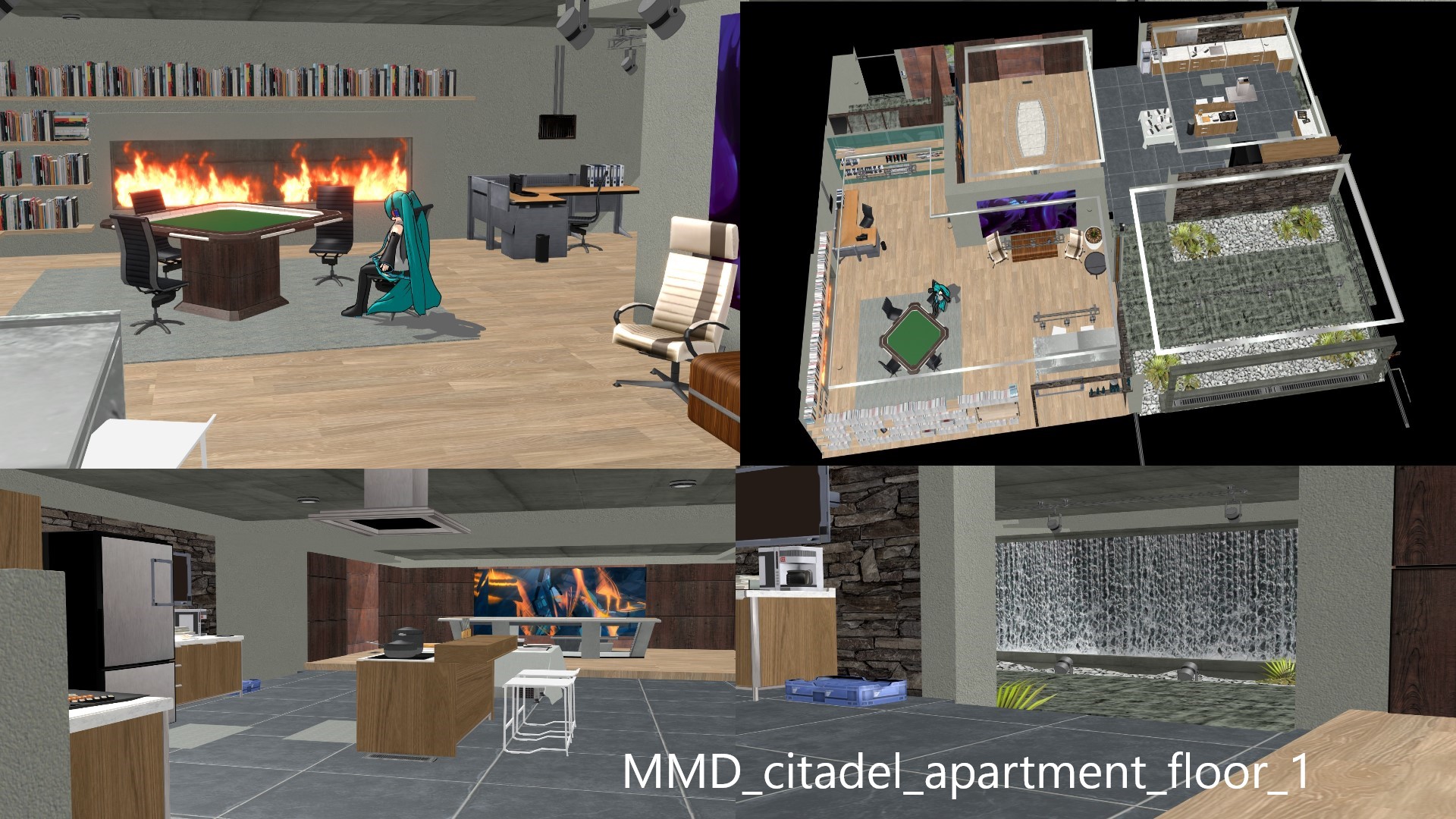 (MMD)citadel_apartment_floor_1 by Leberx44qa on DeviantArt