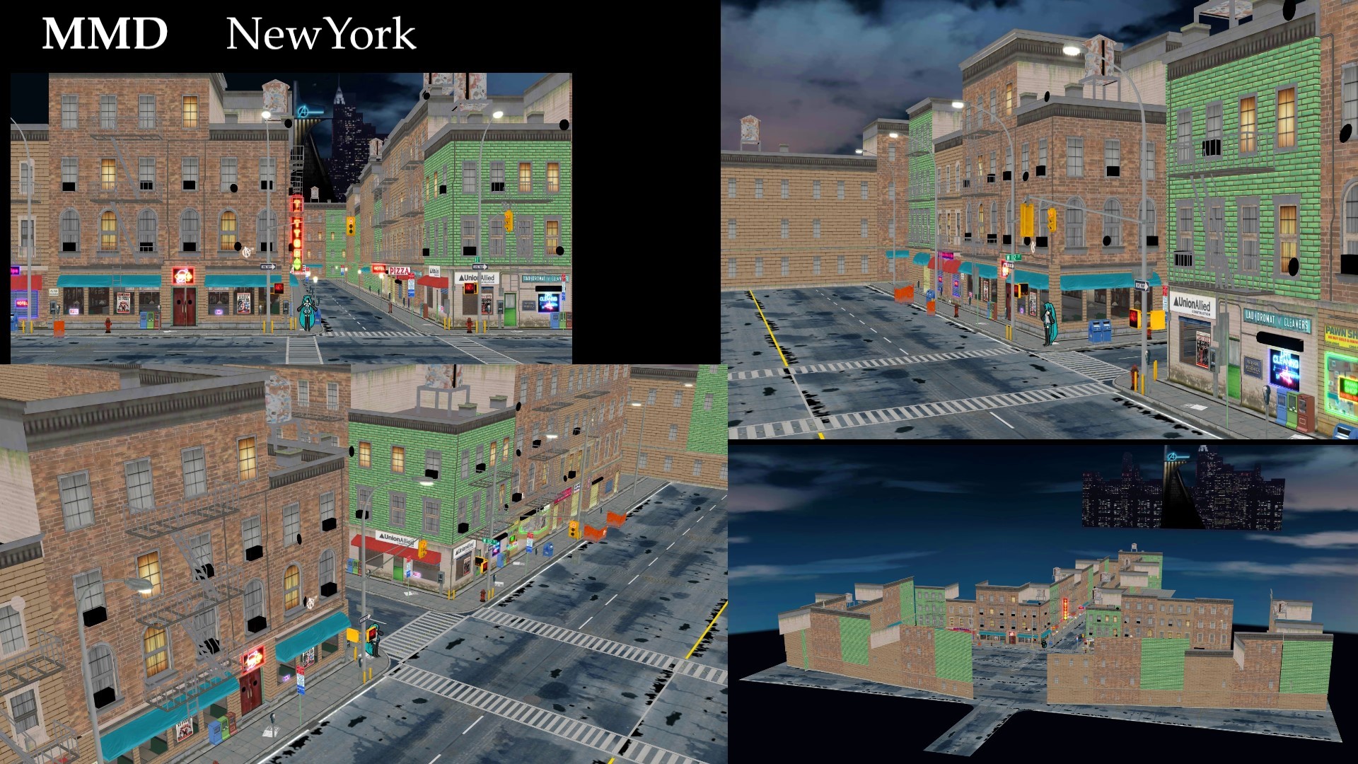 (MMD)NewYork by Leberx44qa on DeviantArt