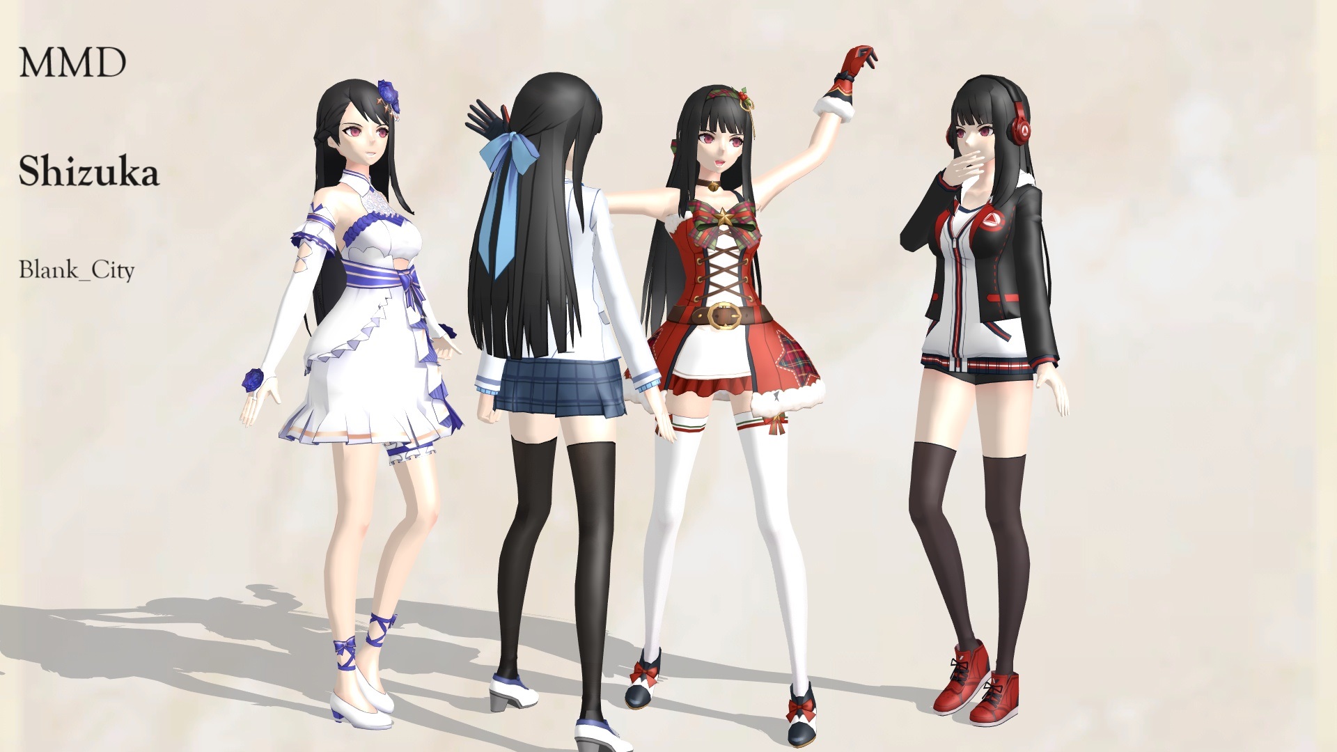 (MMD)Shizuka_Blank_City by Leberx44qa on DeviantArt