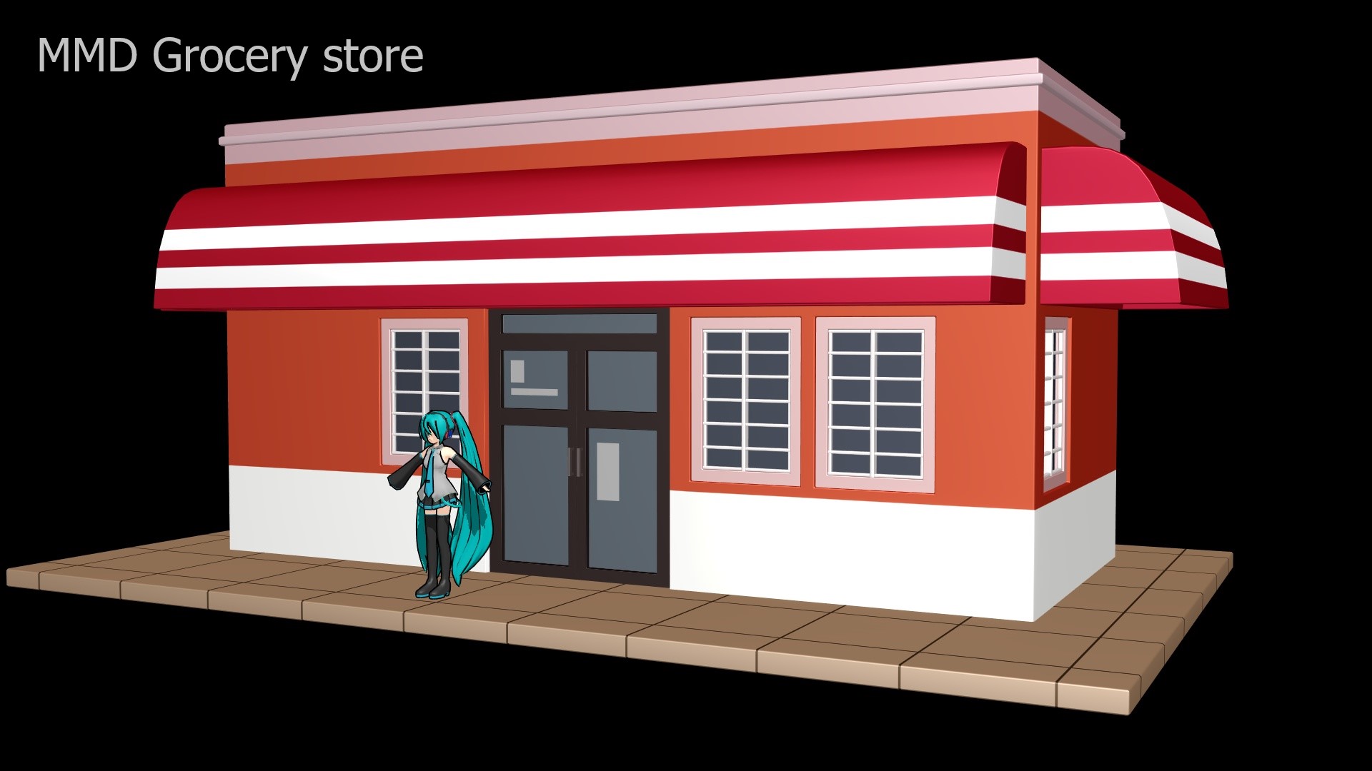 (MMD)Grocery store by Leberx44qa on DeviantArt