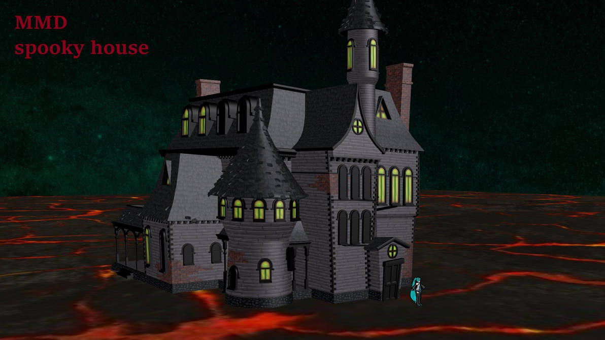 (MMD)spooky house by Leberx44qa on DeviantArt