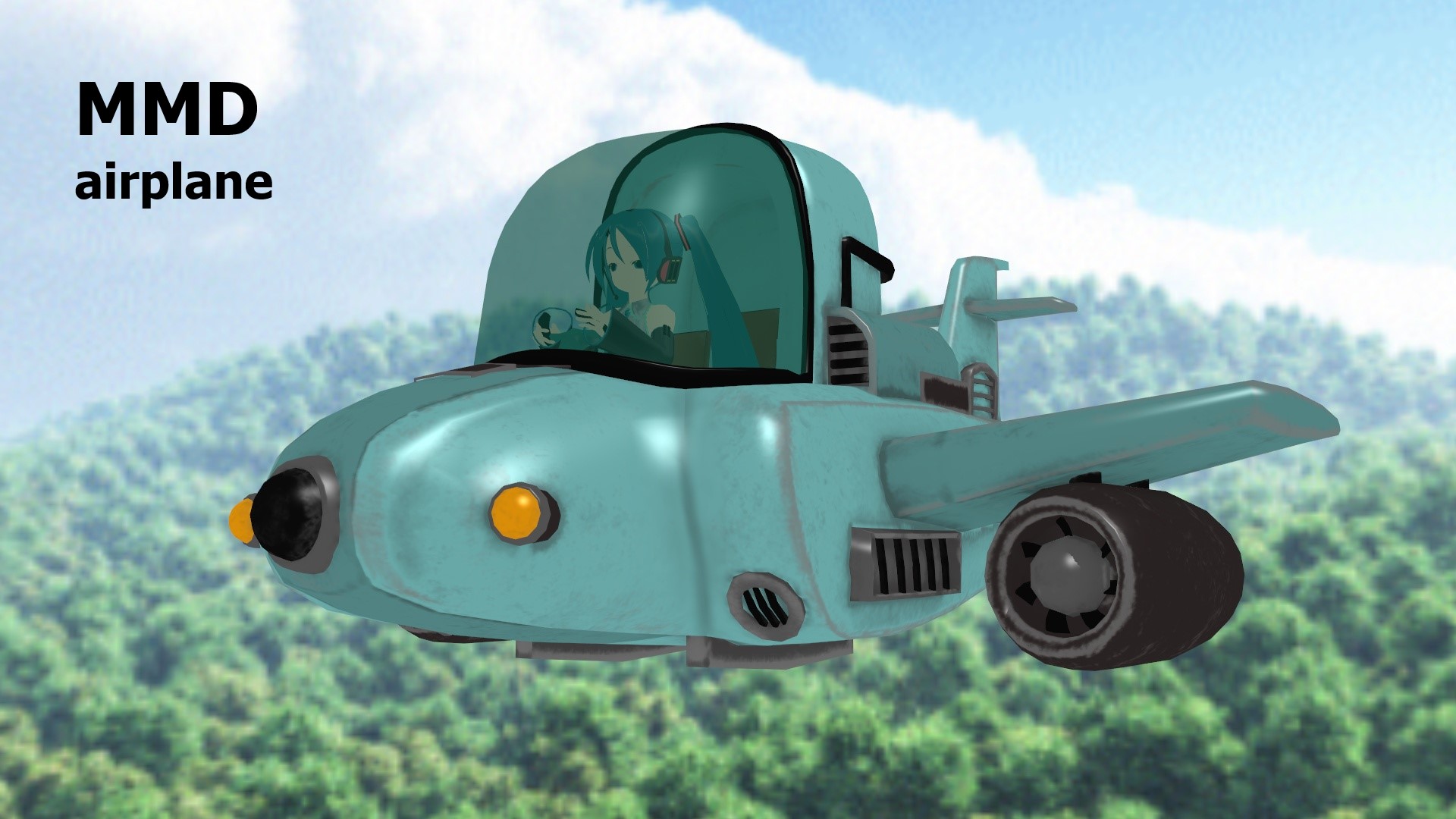 (MMD)Airplane2 by Leberx44qa on DeviantArt