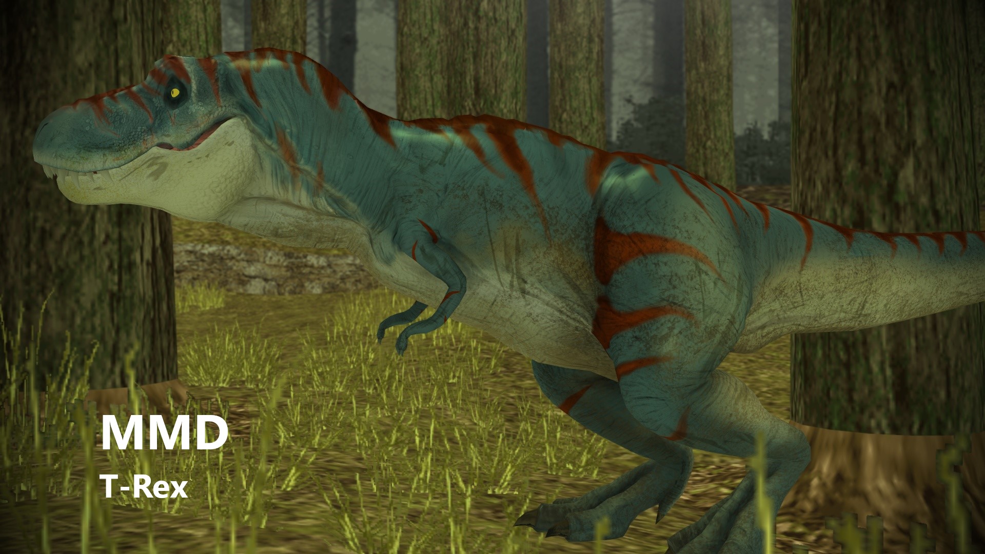 (MMD)T-Rex by Leberx44qa on DeviantArt