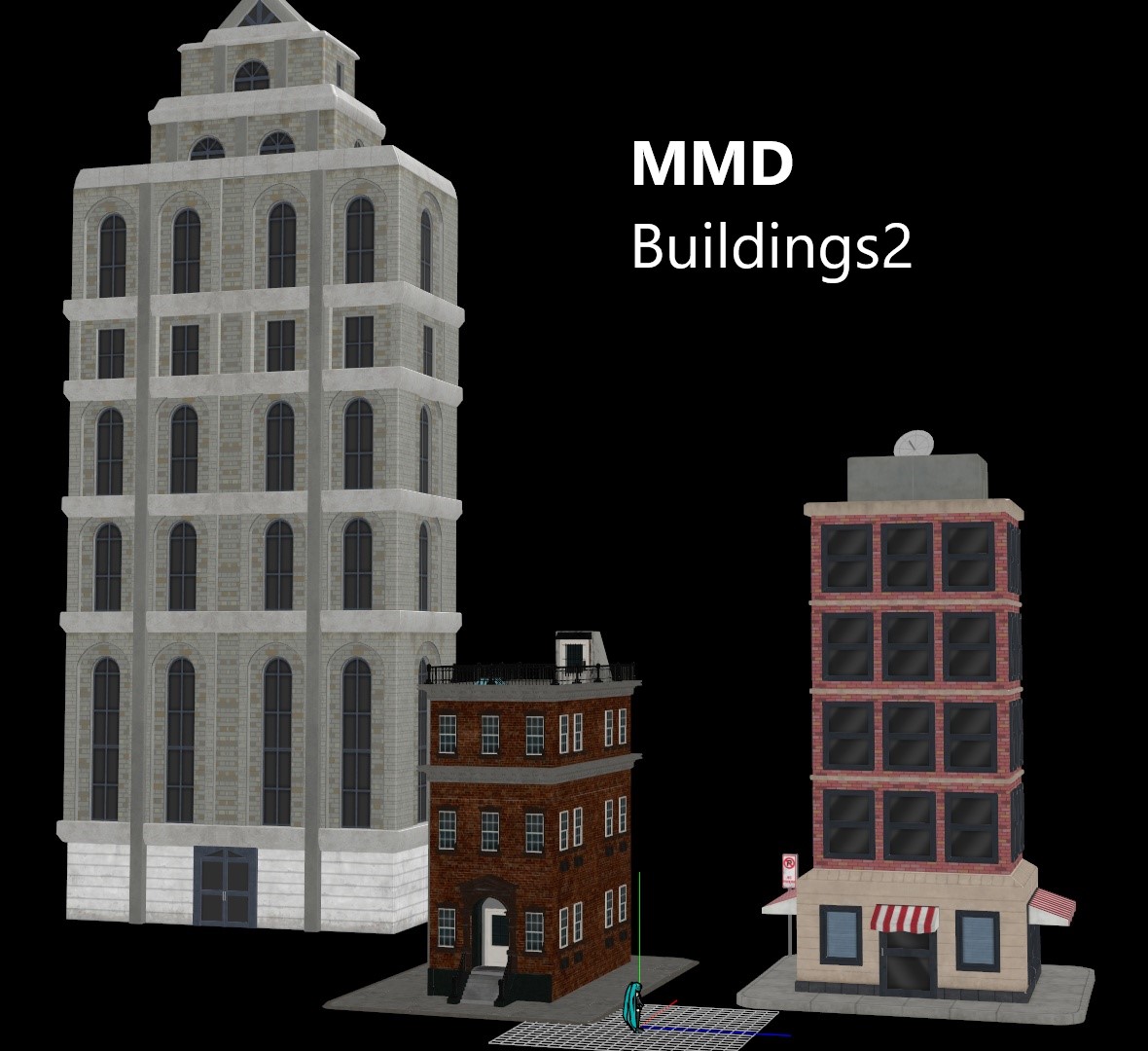 (MMD)Buildings2 by Leberx44qa on DeviantArt