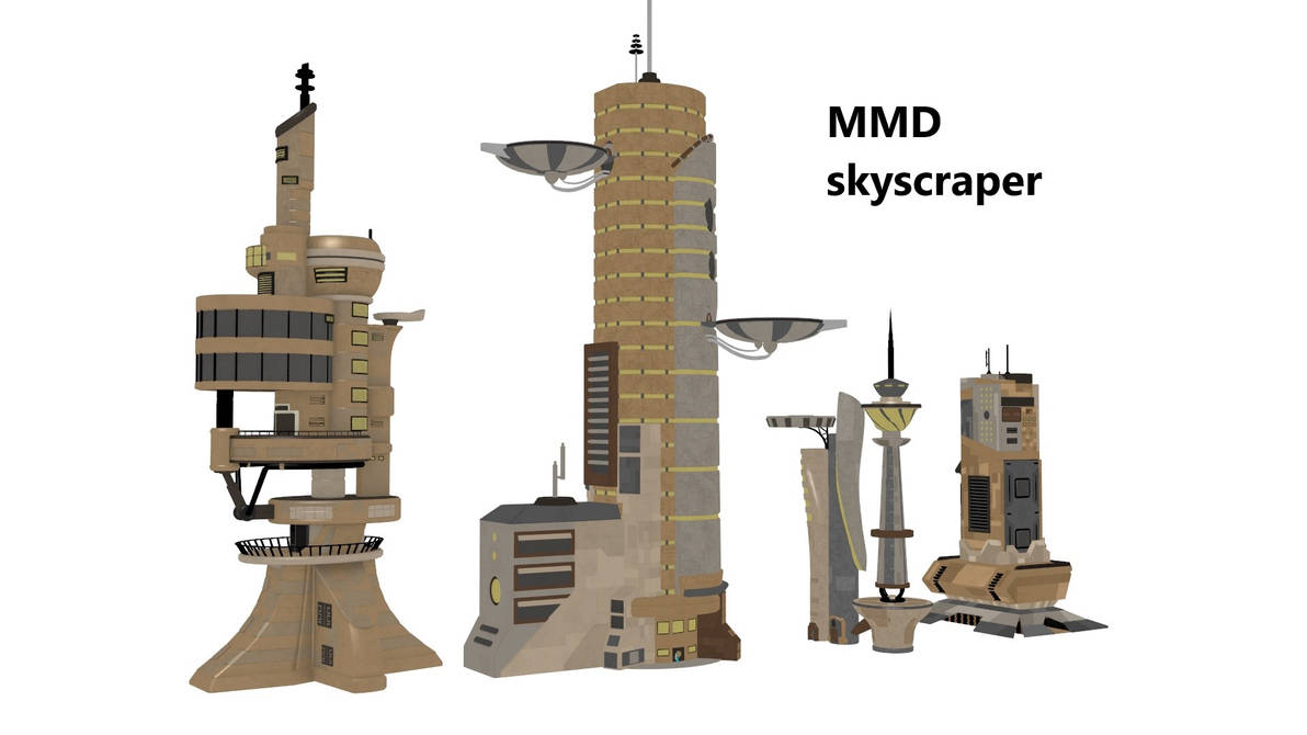 (MMD)Skyscraper by Leberx44qa on DeviantArt