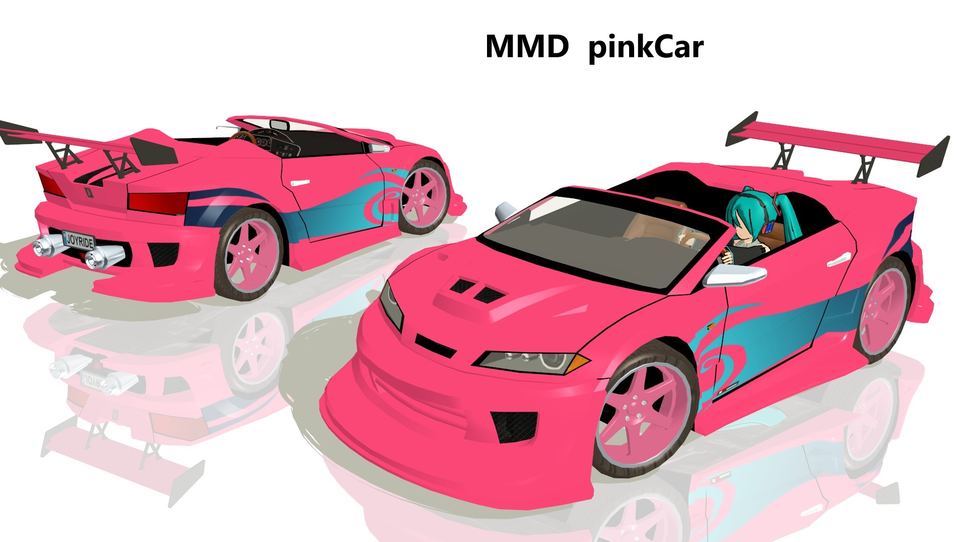 (MMD)pinkCar by Leberx44qa on DeviantArt