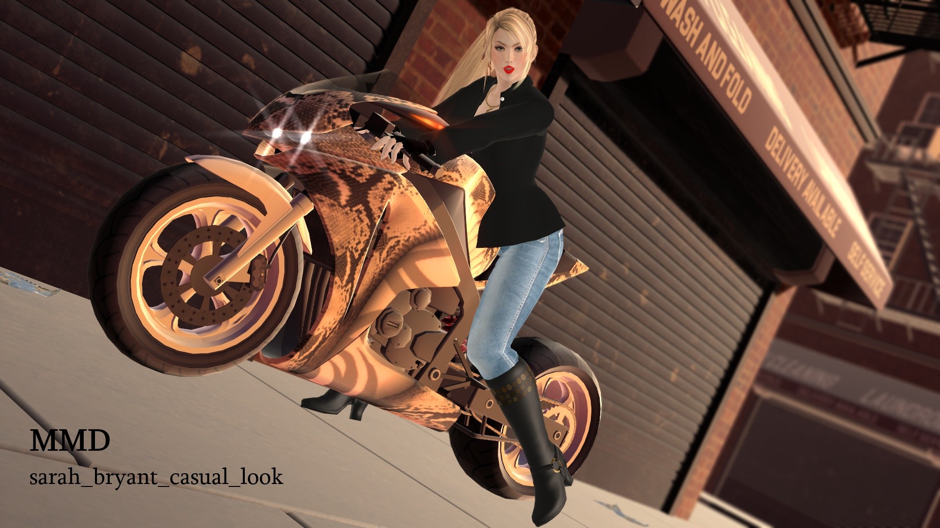 (MMD)sarah_bryant_casual_look_edit by Leberx44qa on DeviantArt
