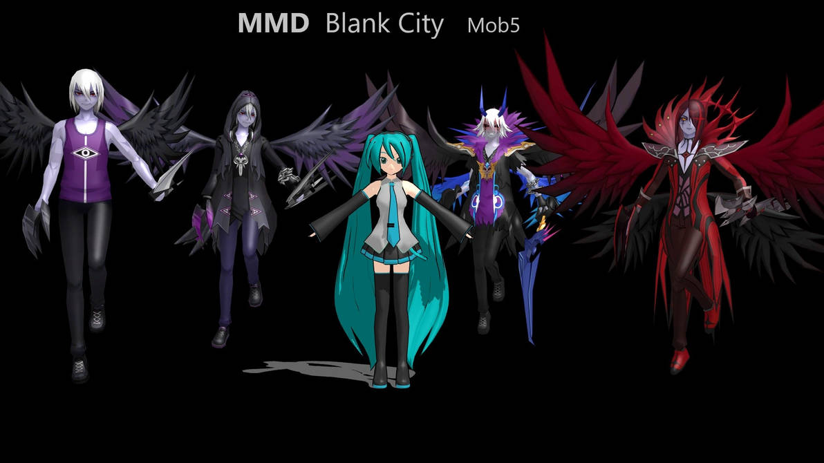 (MMD)Mob5 by Leberx44qa on DeviantArt