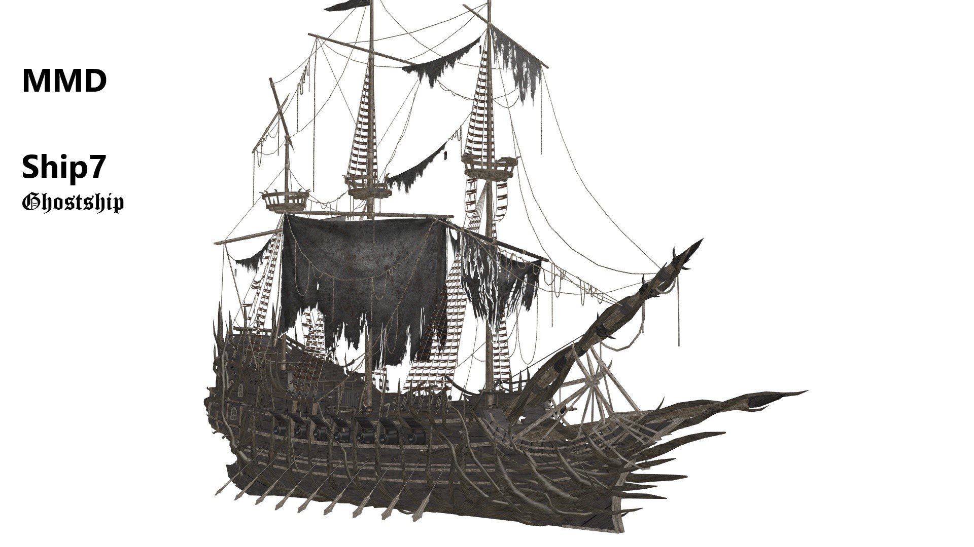 (MMD)Ship7 - Ghostship by Leberx44qa on DeviantArt