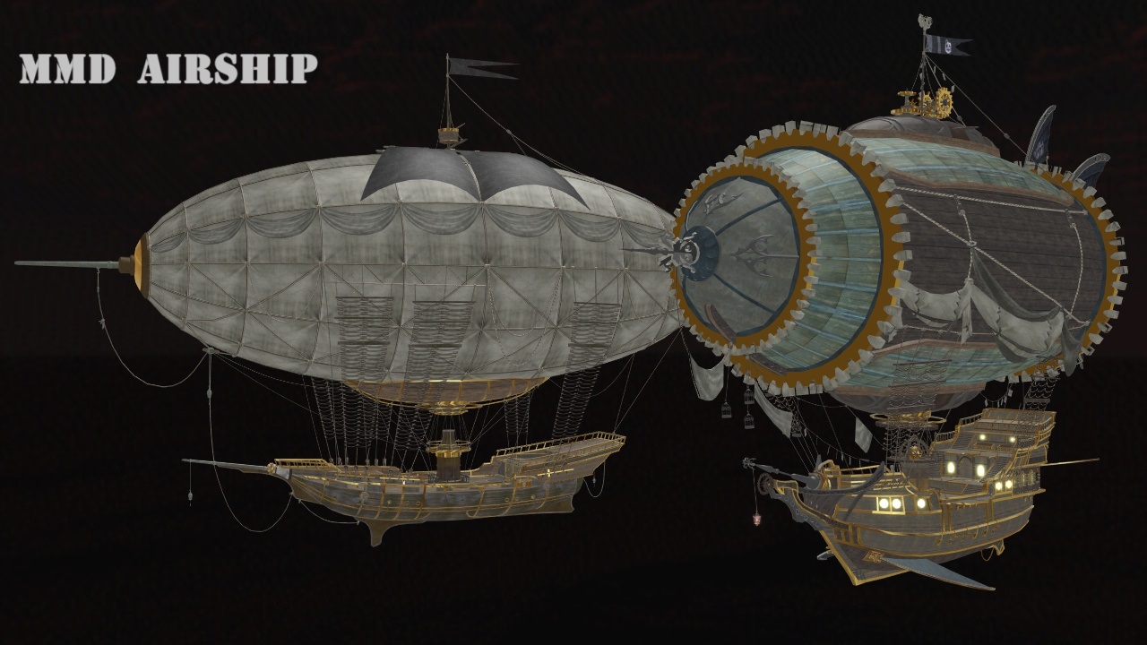 (MMD)Airship by Leberx44qa on DeviantArt