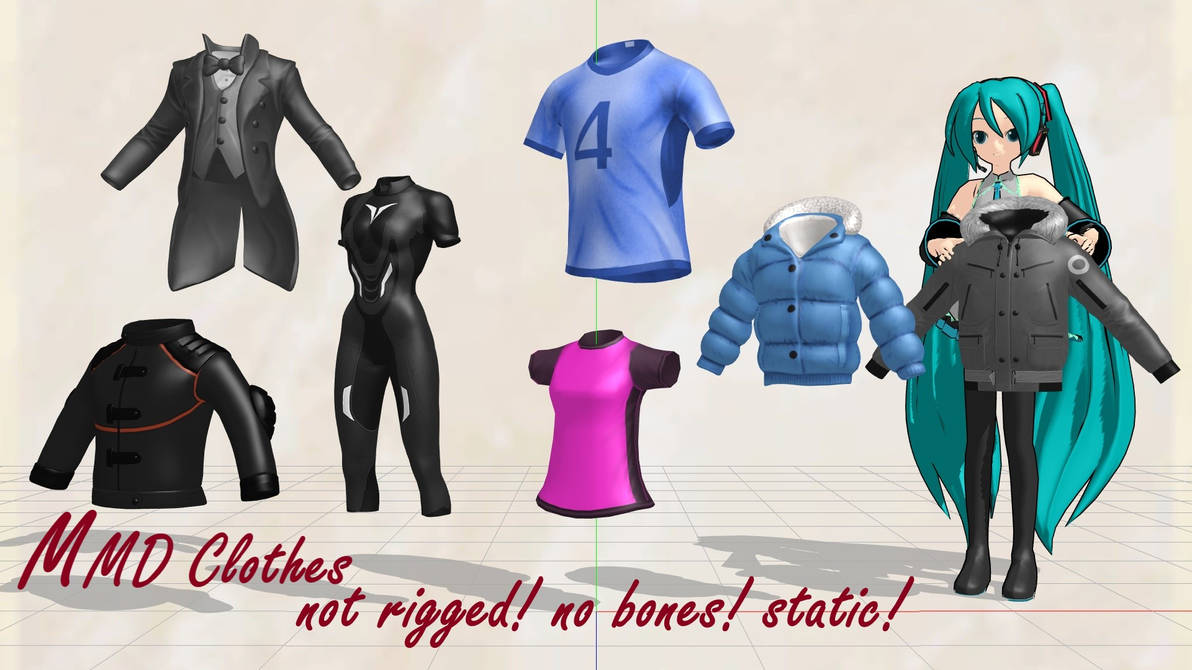(MMD)Clothes - not rigged! by Leberx44qa on DeviantArt