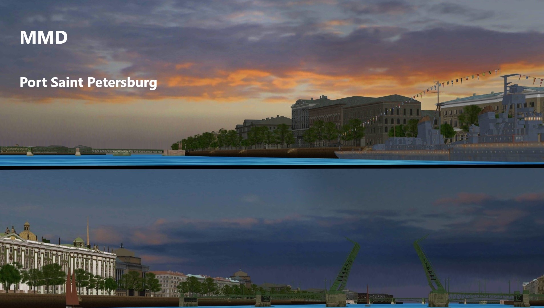 (MMD) Port Saint Petersburg by Leberx44qa on DeviantArt