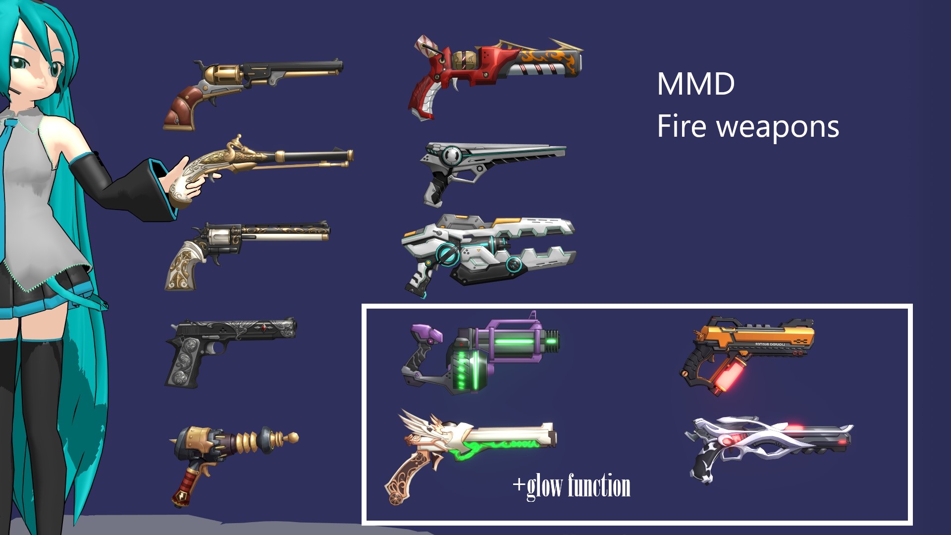 (MMD)Fire weapons by Leberx44qa on DeviantArt