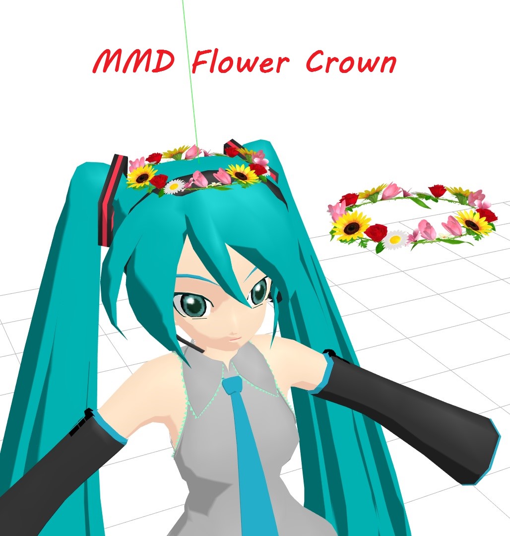 (MMD)flower crown by Leberx44qa on DeviantArt