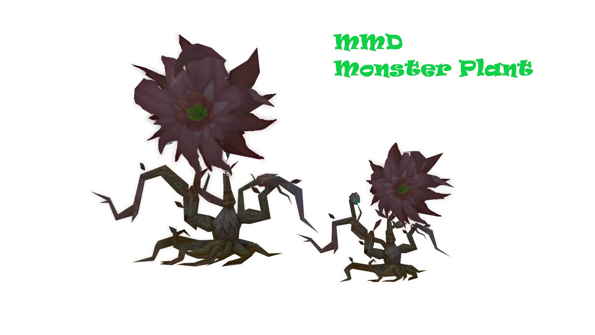 (MMD)Monster plant by Leberx44qa on DeviantArt