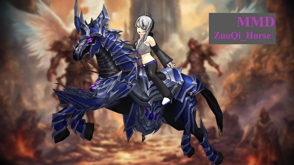 (MMD)ZuoQi_Horse by Leberx44qa on DeviantArt