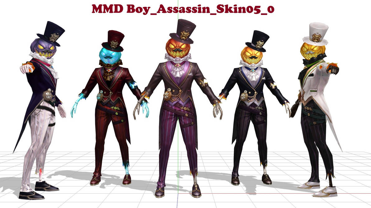(MMD)Boy_Assassin_skin05 by Leberx44qa on DeviantArt
