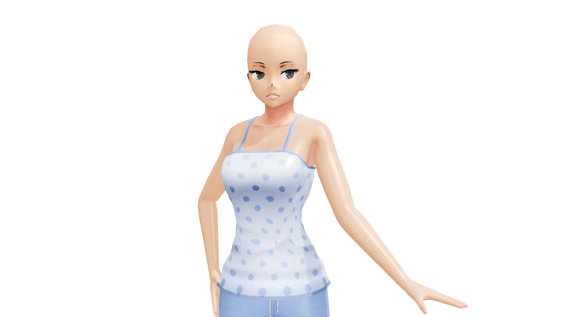 Ayano Pj Base MMD DL by animhoe on DeviantArt