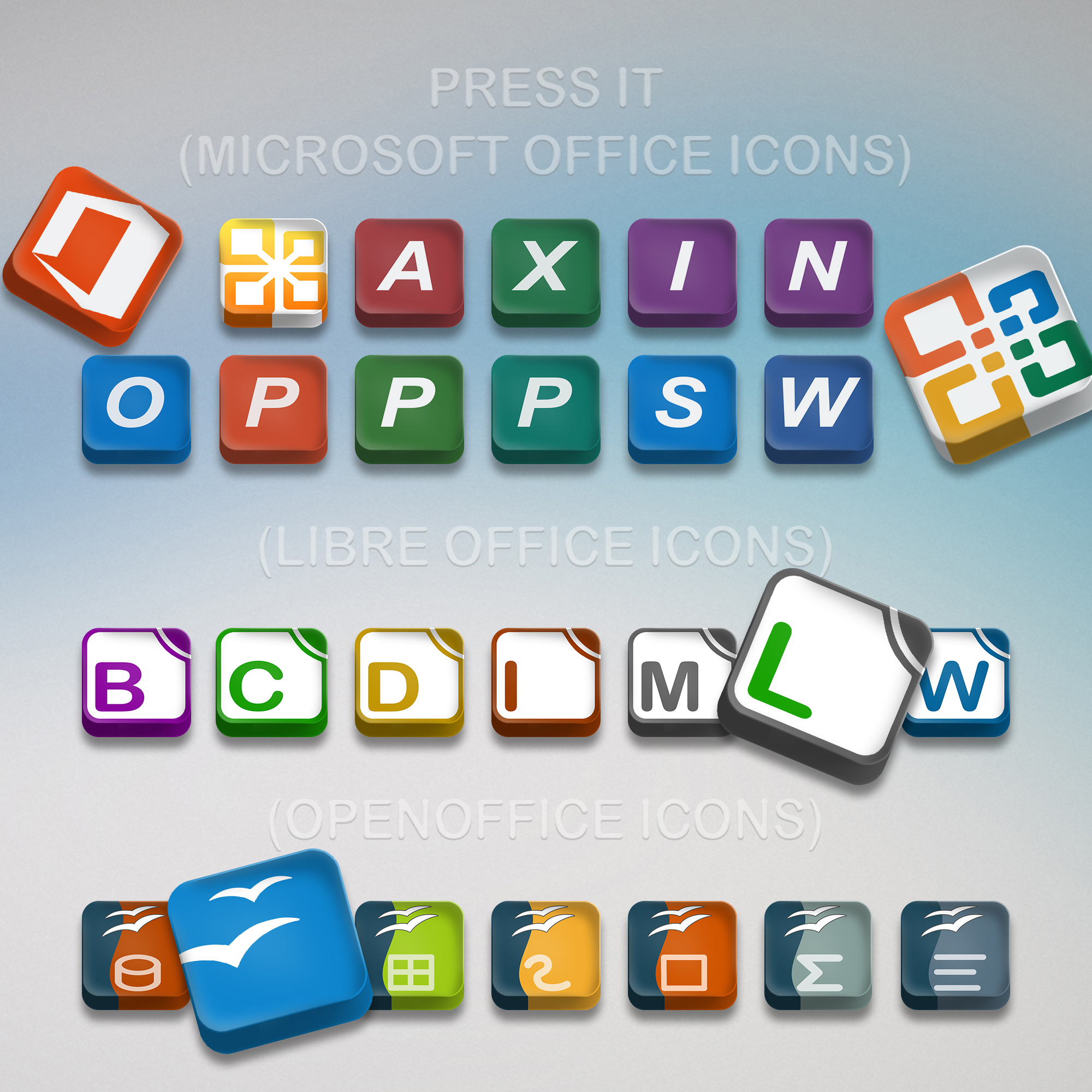 Press It (Office Icons) by xentart on DeviantArt