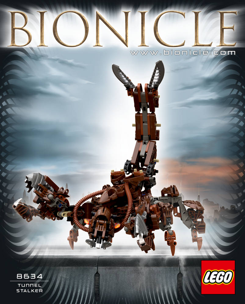 Bionicle Rahi Beast Tunnel Stalker Instructions by Haebels on DeviantArt