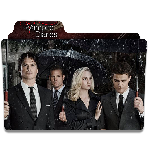 The Vampire Diaries (2009), season 8 folder icon by judeclapton on ...