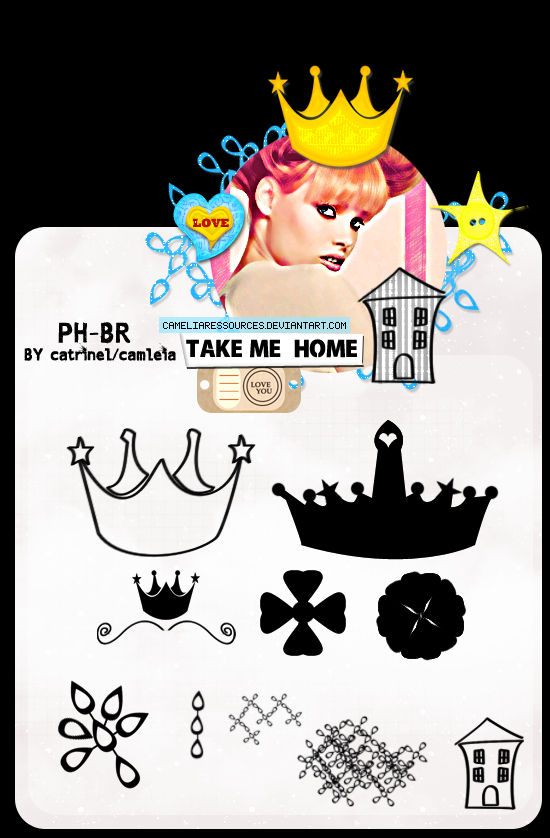 brushes 2 by cameliaRessources on DeviantArt