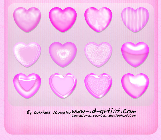 Pink photoshop layer styles 5 by cameliaRessources on DeviantArt