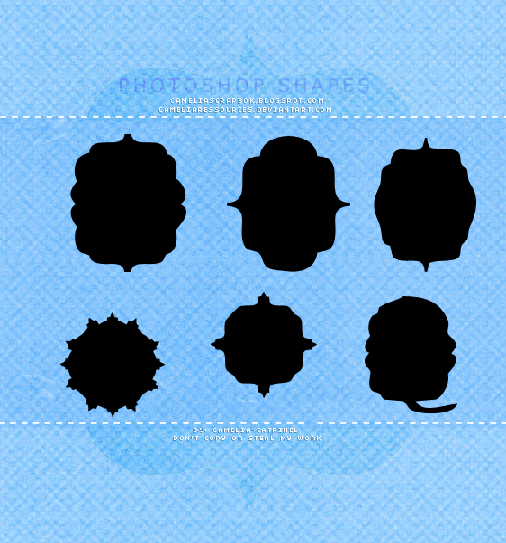 SHAPES 3 by cameliaRessources on DeviantArt