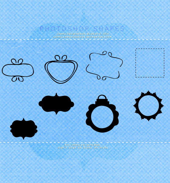 SHAPES 4 by cameliaRessources on DeviantArt