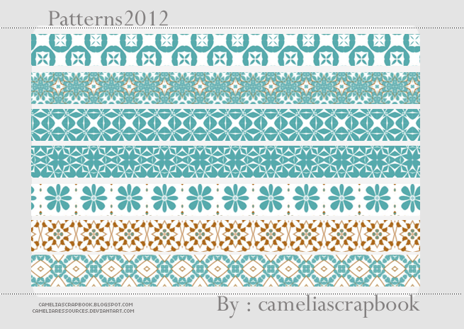 PATTERNS V8 by cameliaRessources on DeviantArt