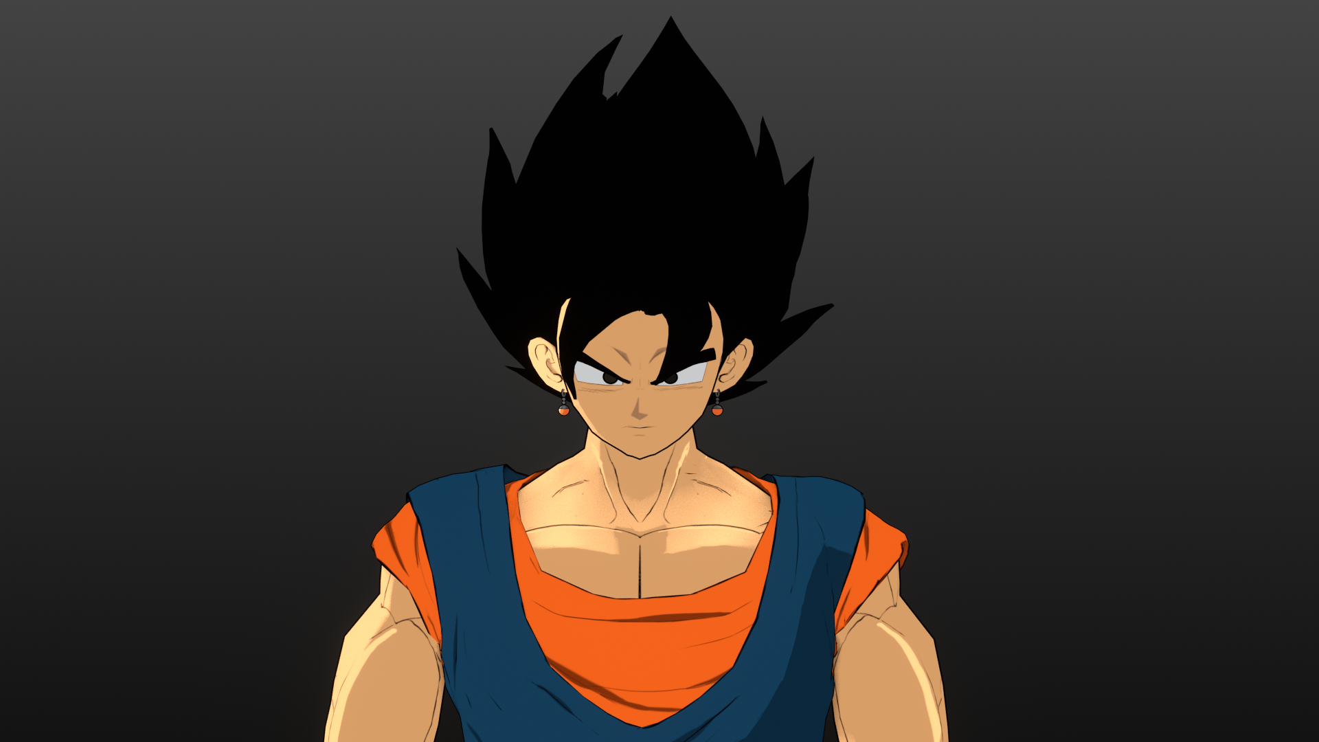 Vegito 3D Model Rigged by FlamelexArt on DeviantArt