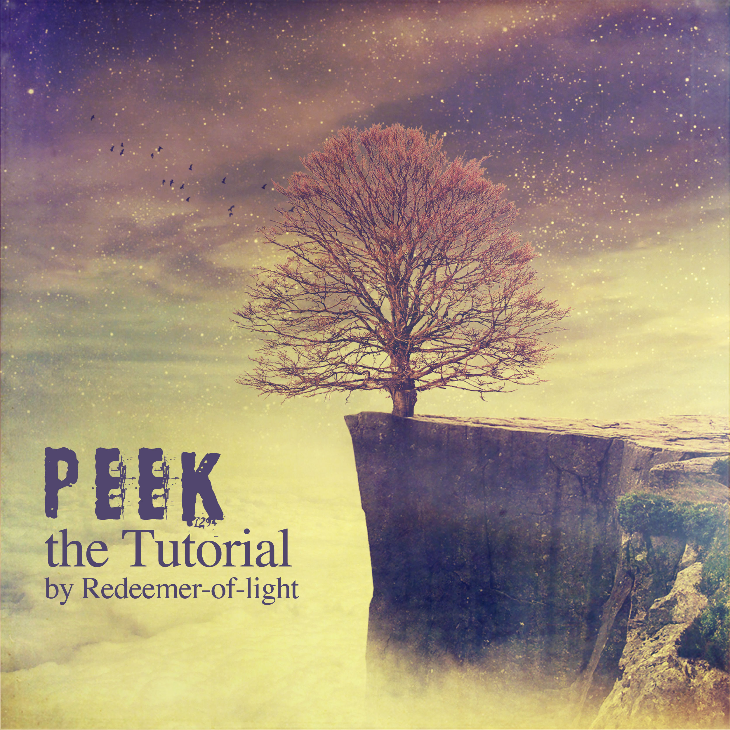 Peek the tutorial by NajlaQamber on DeviantArt